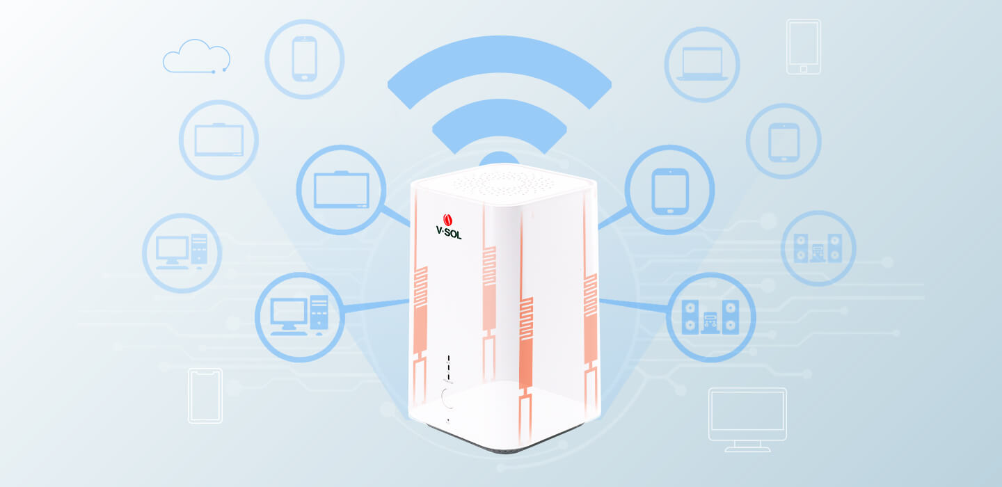 1GE+1FE 双频 Wi-Fi 5 EasyMesh 路由器 - 芯德科技