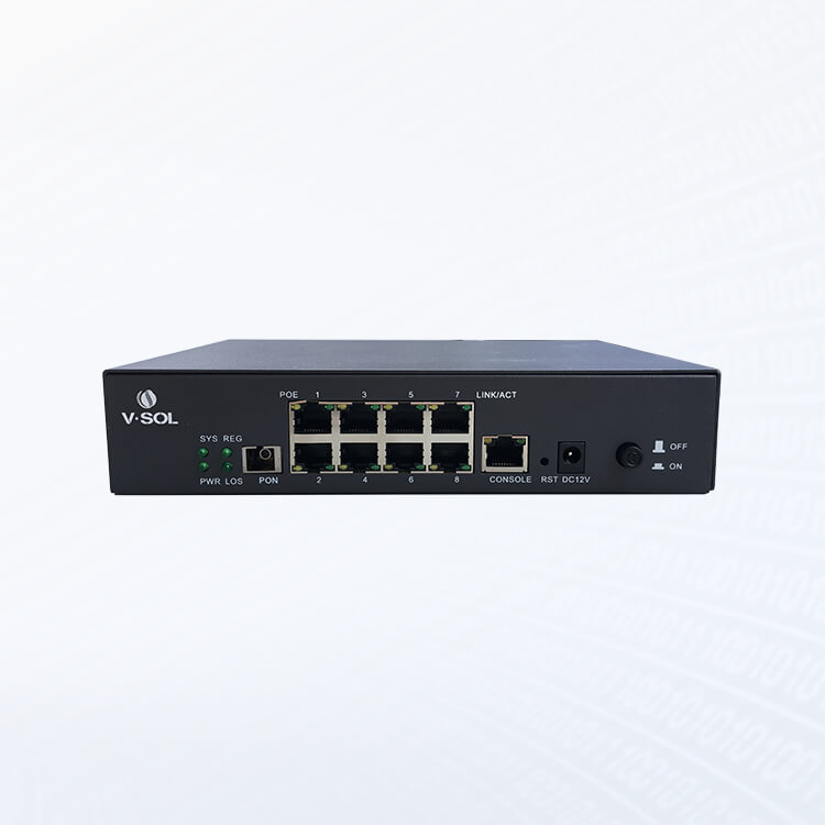 1GPON+8FE ONT - 芯德科技